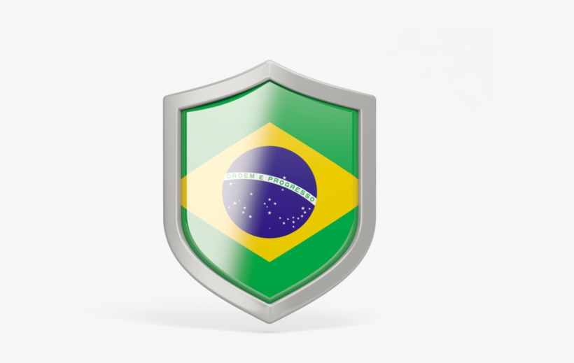 Illustration Of Flag Of Brazil - Brazil Flag Logo Png PNG Image ...