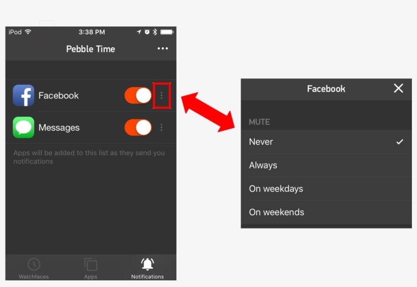Tap The Three Dots To The Right Of The App To Modify - Facebook Connect ...