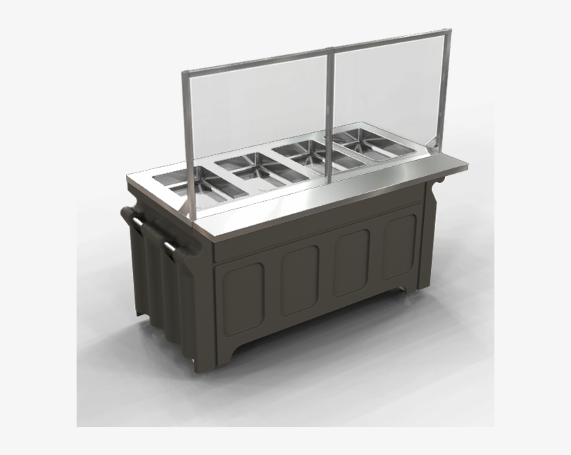 Hot Food Bar, Steam Table With 4 Dry Hot Wells, Nsf4, - Food PNG Image ...