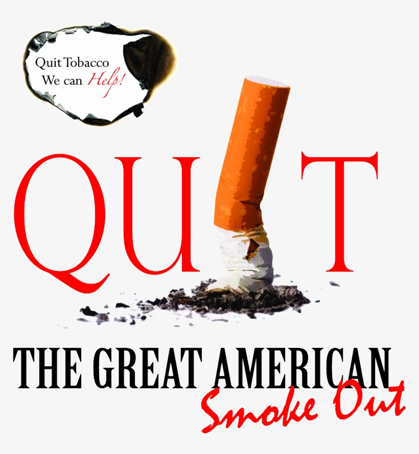 Great American Smoke Out Banner - Great American Smokeout 2018 PNG ...
