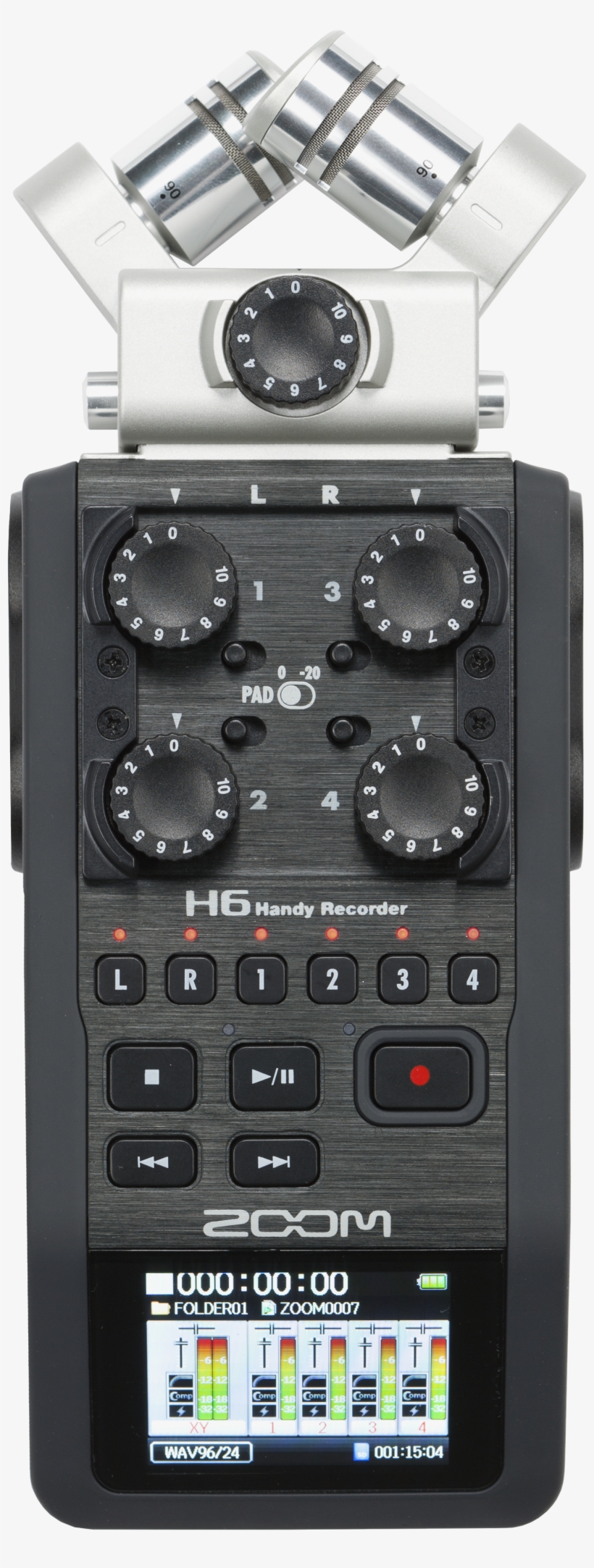 H6 Handy Recorder - Zoom H6 Handheld & Field Recorder W ...