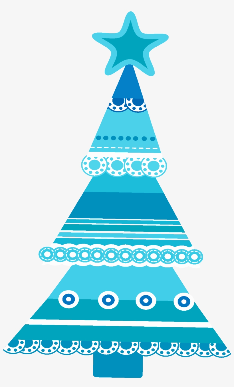 Blue Christmas Tree Png