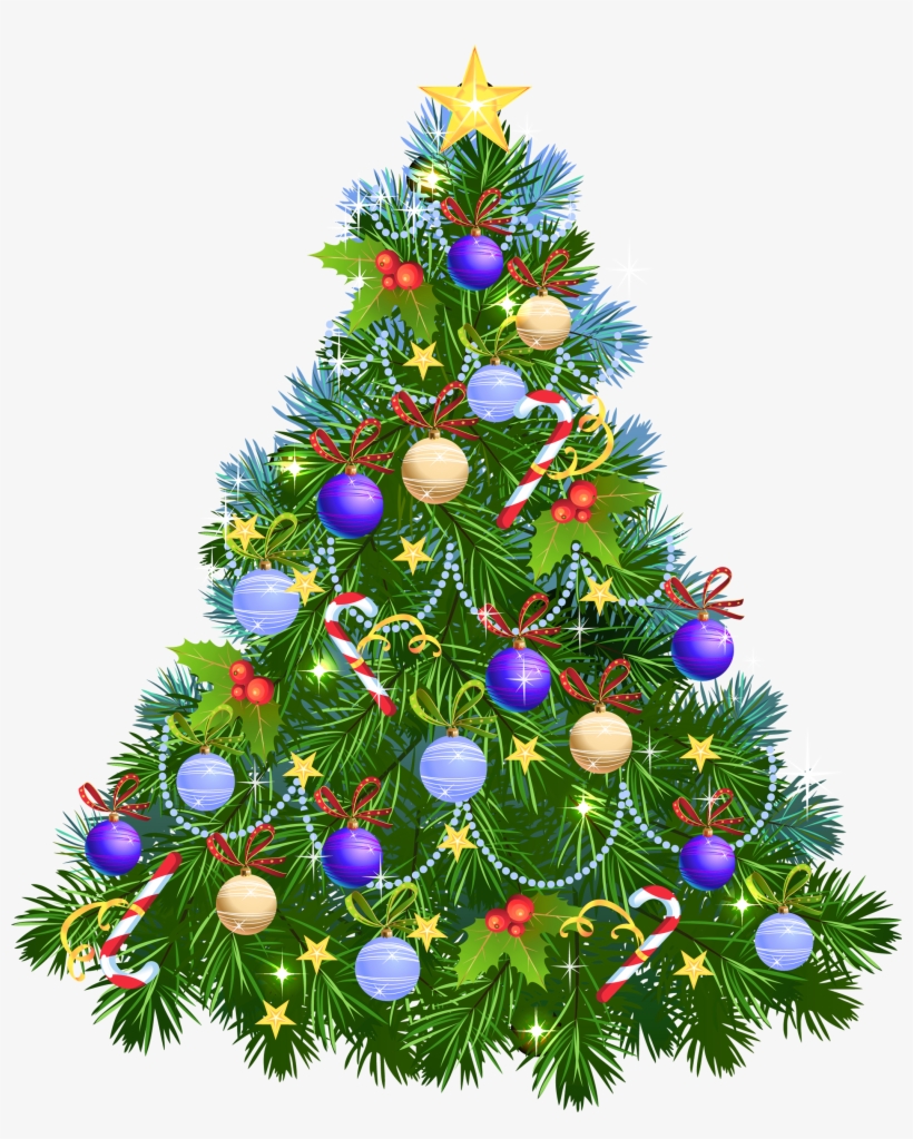 Download Christmas Tree Clip Art - Christmas Tree Gif Png | Transparent ...