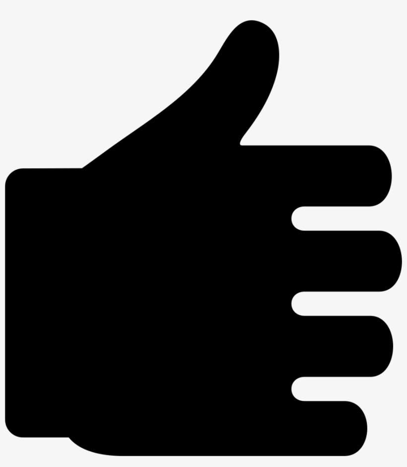 Hand Silhouette Of A Man Comments - Icon PNG Image | Transparent PNG ...