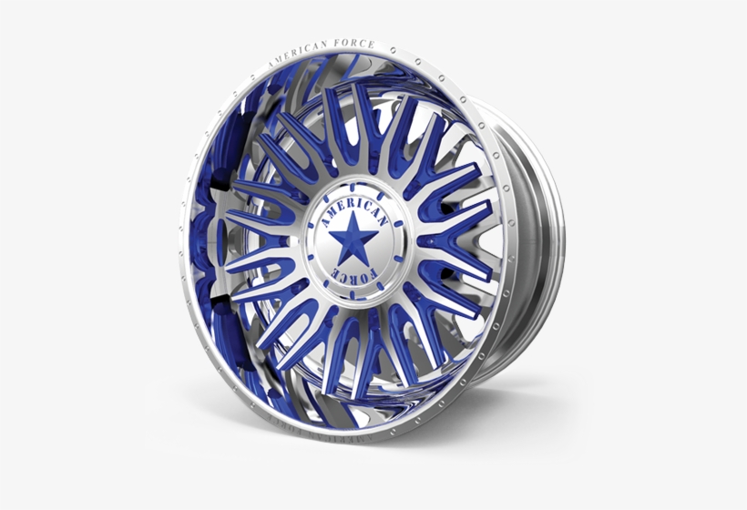 Tactical Super-dually Logo - Blue American Force Rims PNG Image ...