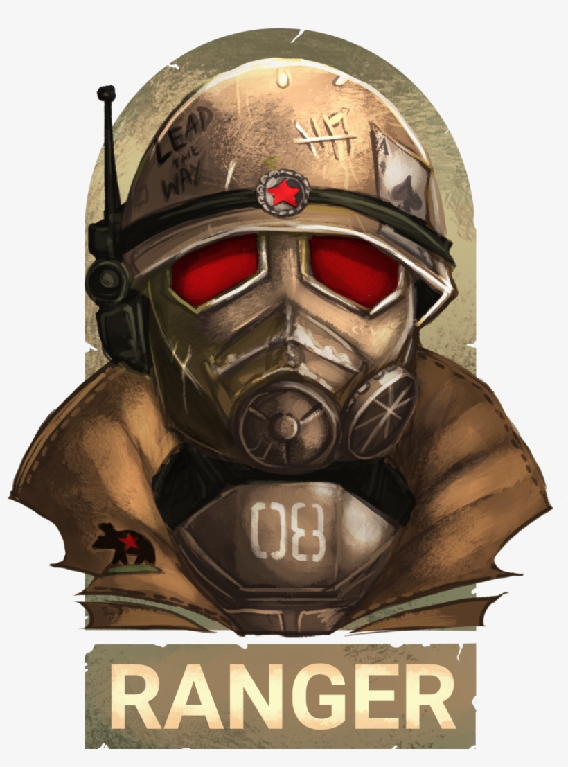 Ranger Danger - Fallout Nv Ranger Fanart PNG Image | Transparent PNG ...
