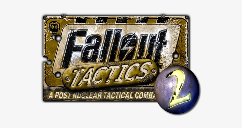 Fallout Tactics 2 Logo - Fallout Tactics PNG Image | Transparent PNG ...
