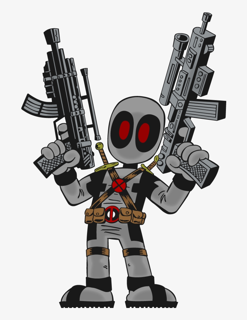 Whats That Comic With The Red Team, The Yellows, And - Deadpool Cartoon ...