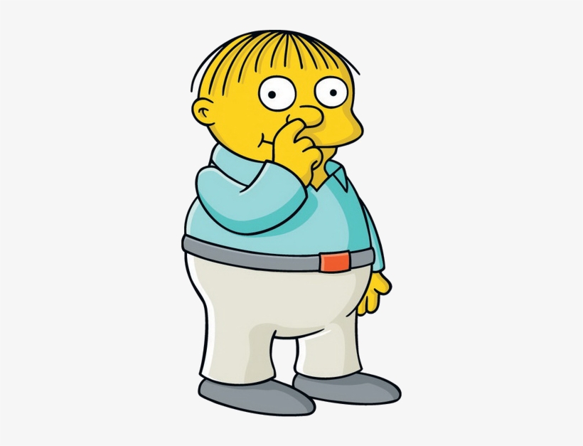 Download Png Black And White Stock Ralph Wiggum Wiki Fandom - Ralph ...