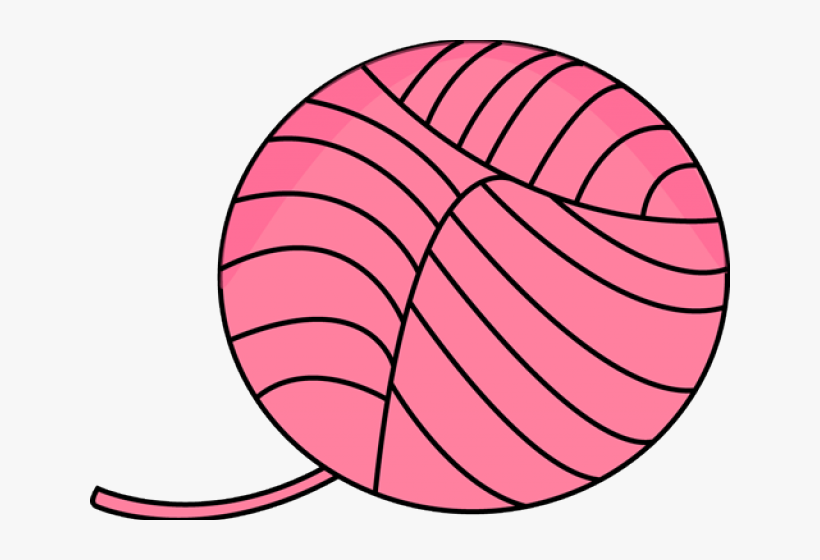 Download Pink Ball Of Yarn - Ball Of Yarn Clip Art | Transparent PNG ...