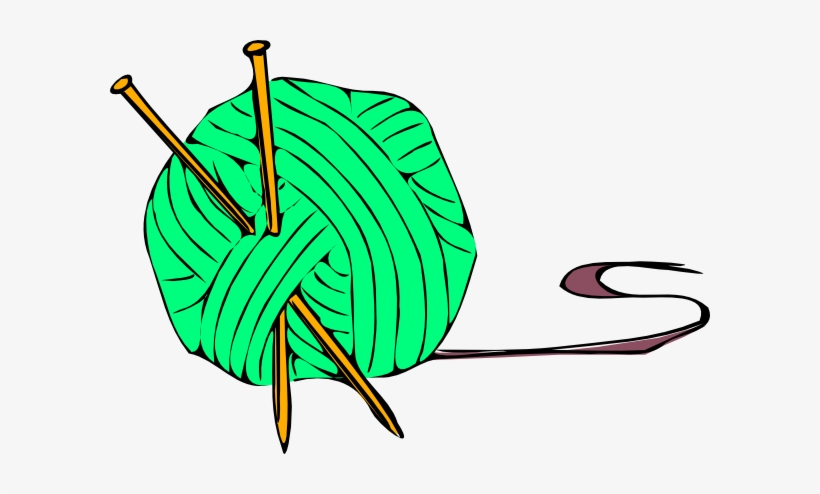 Mint Green Yarn Clip Art At Clker - Jute, Fibre To Yarn [book] PNG ...