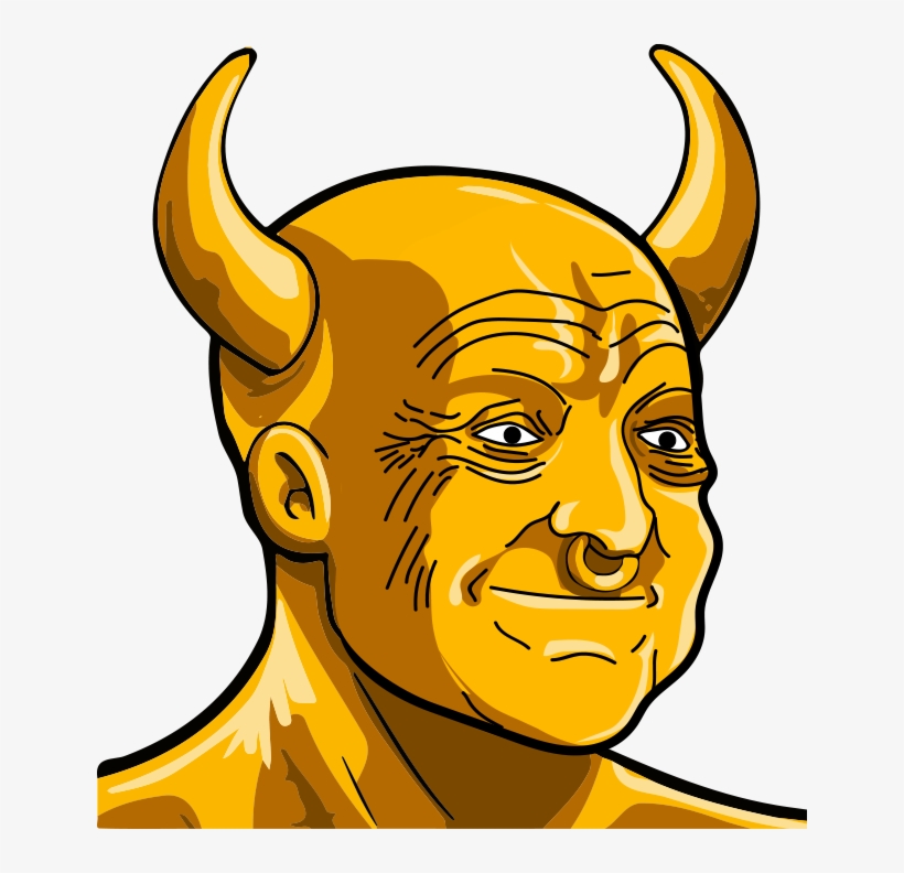 8788950 - >> - Golden Wojak PNG Image | Transparent PNG Free Download ...