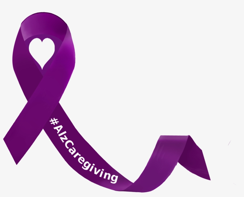 Ribbon - Alzheimer's Ribbon Png PNG Image | Transparent PNG Free ...