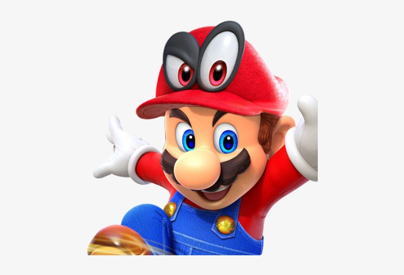 Mario & Cappy Render - Nintendo Super Mario Odyssey PNG Image ...