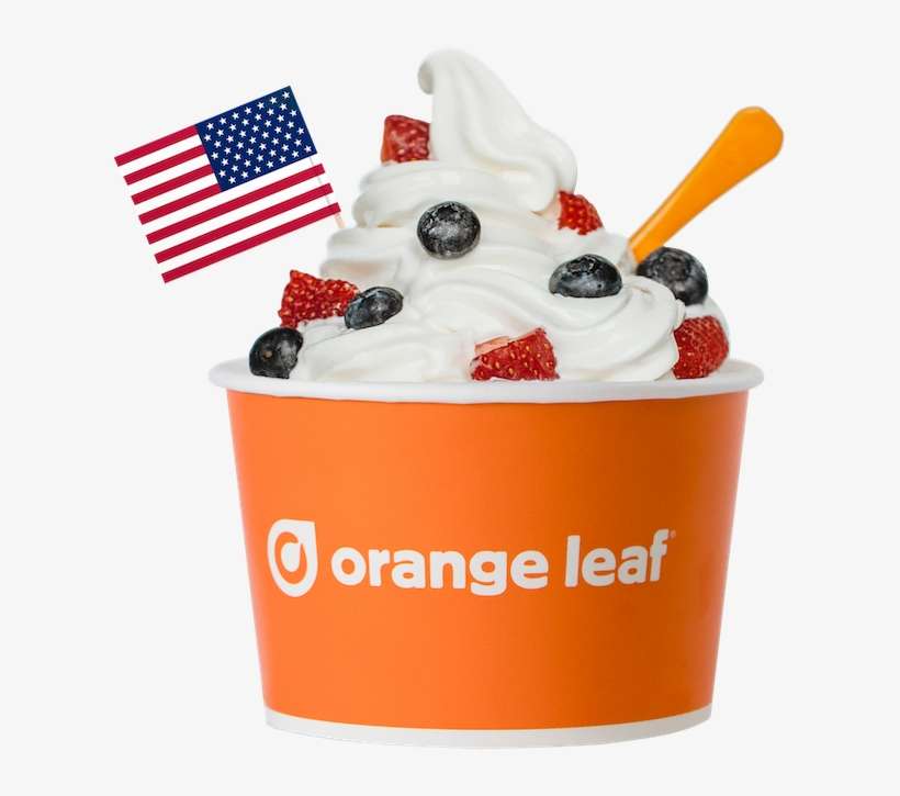 Froyo For Freedom - Orange Leaf PNG Image | Transparent PNG Free ...