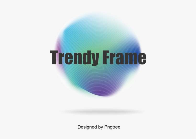 Material Design Of Fashionable Dream Frame, Trendy - Design PNG Image ...