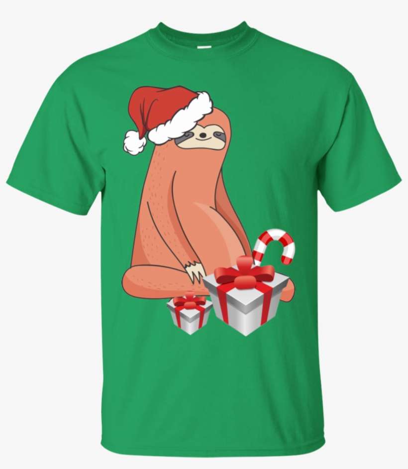 Wxf Womens Cute Sloth In Santa Hat Christmas Cartoon - Bunkieshop ...