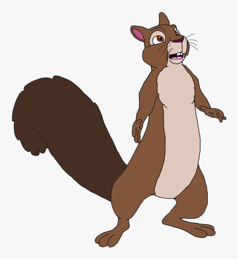 Benny The Squirrel Vector By The Acorn Bunch - Comics PNG Image ...