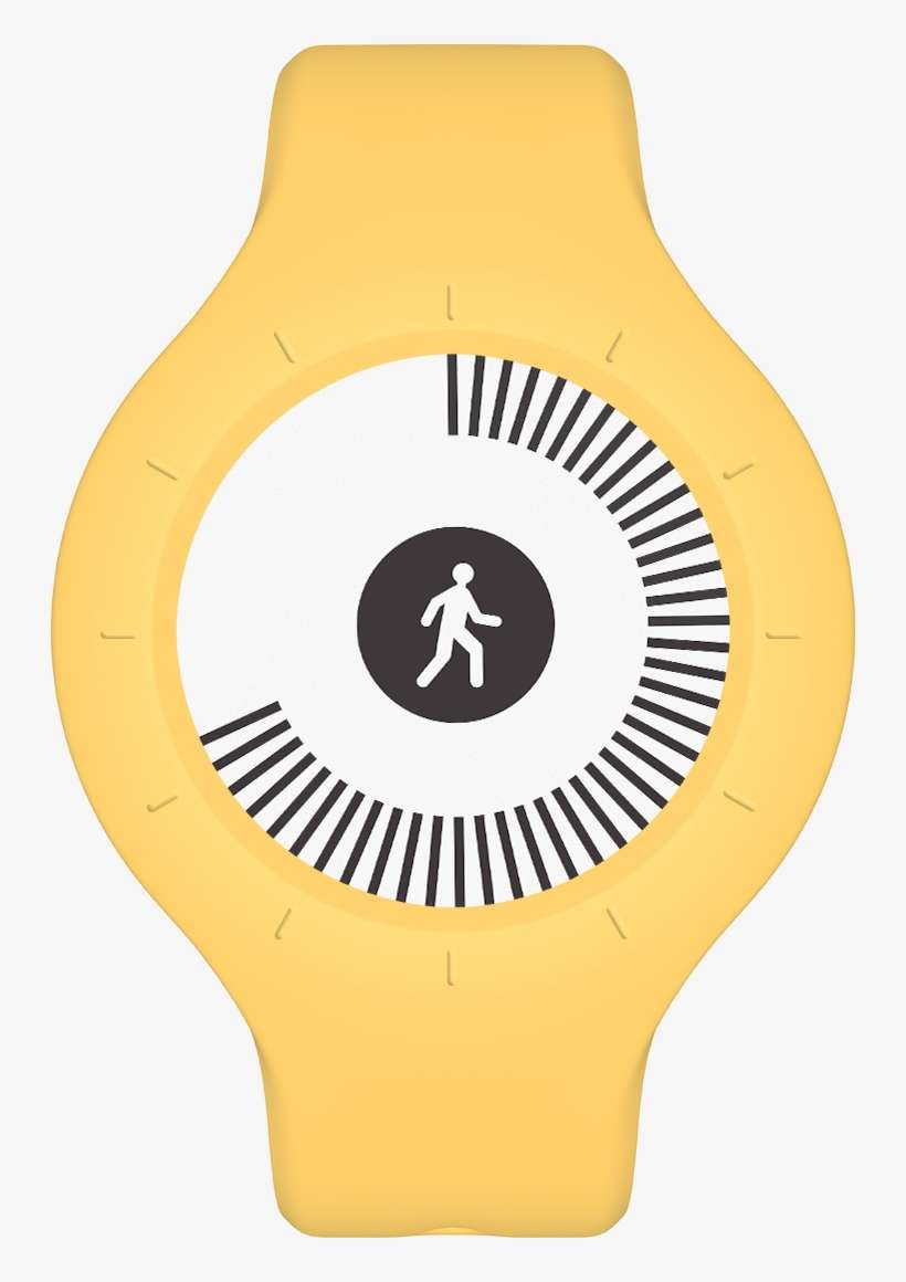 Go - Withings Go - Activity And Sleep Tracker - Yellow PNG Image ...