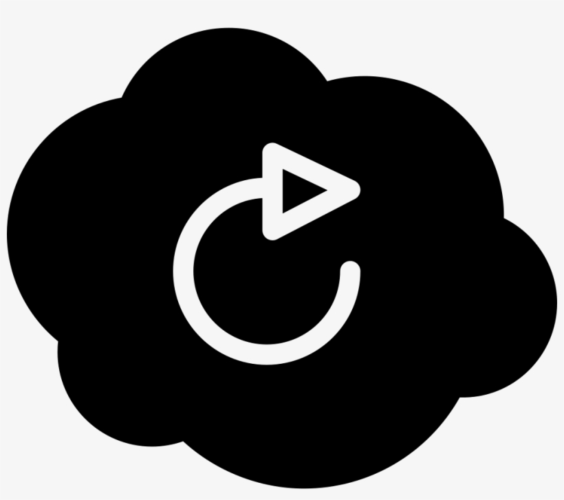 Rotating Arrow On A Cloud Comments - Cloud Computing PNG Image ...