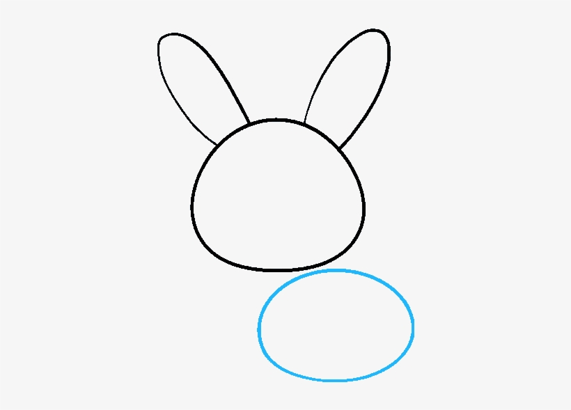 How To Draw Bunny - Bunny Drawing PNG Image | Transparent PNG Free ...