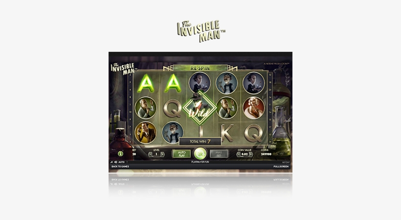 Netent The Invisible Man Game - Invisible Man Slot PNG Image ...
