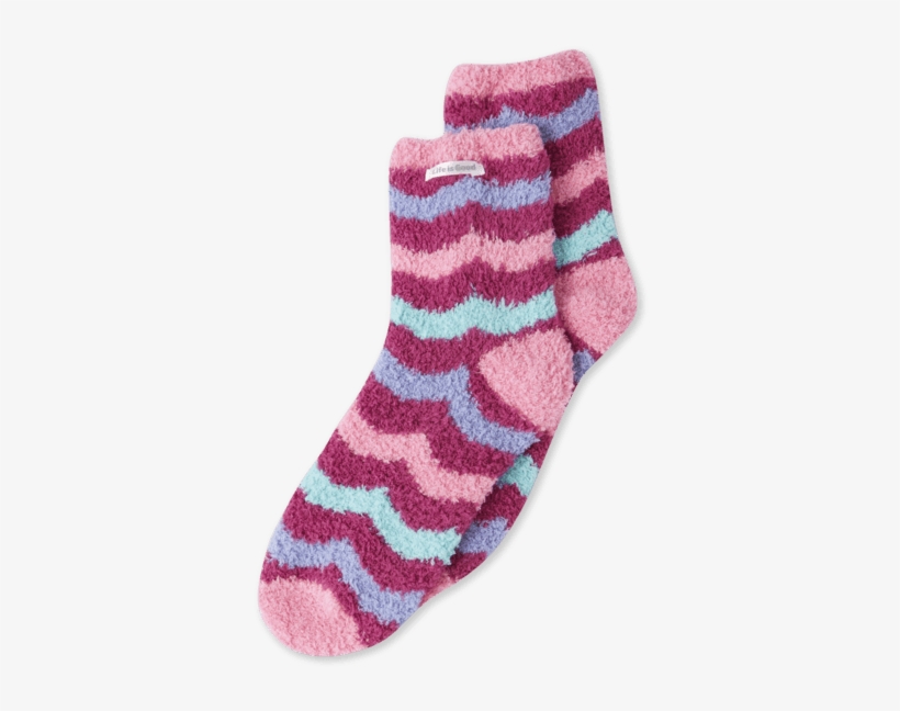 Wave Pattern Snuggle Socks - Sock PNG Image | Transparent PNG Free ...