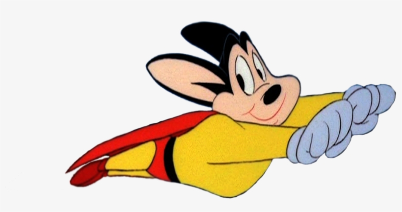 Mighty Mouse Pre Twitching - Mighty Mouse No Background PNG Image ...