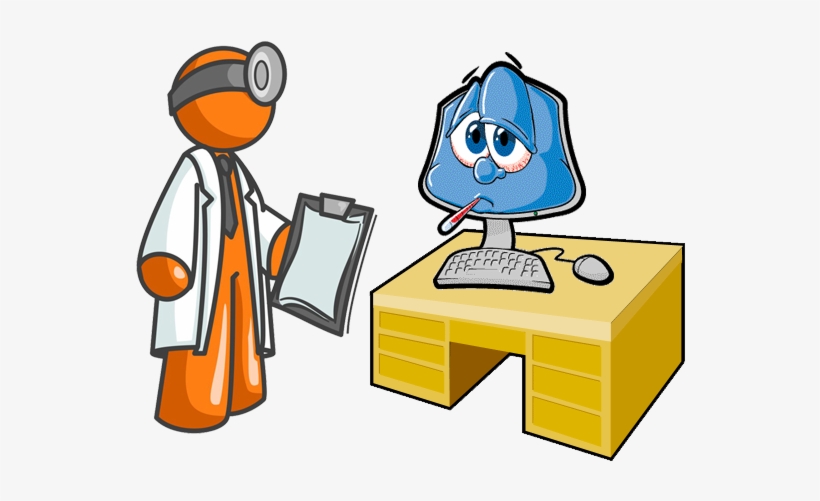 Download Computer Doctor - Computer Doctor Cartoon | Transparent PNG ...