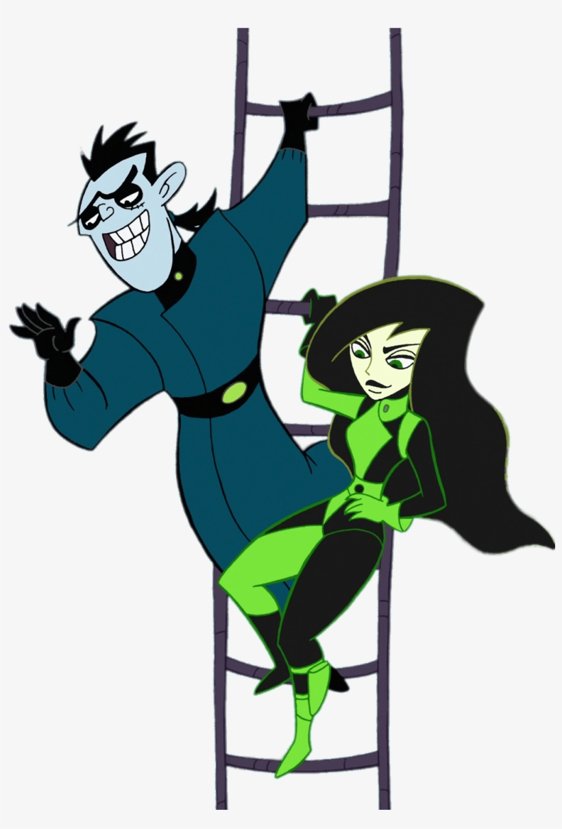 Drakken And Shego Escaping Png - Shego And Drakken PNG Image ...