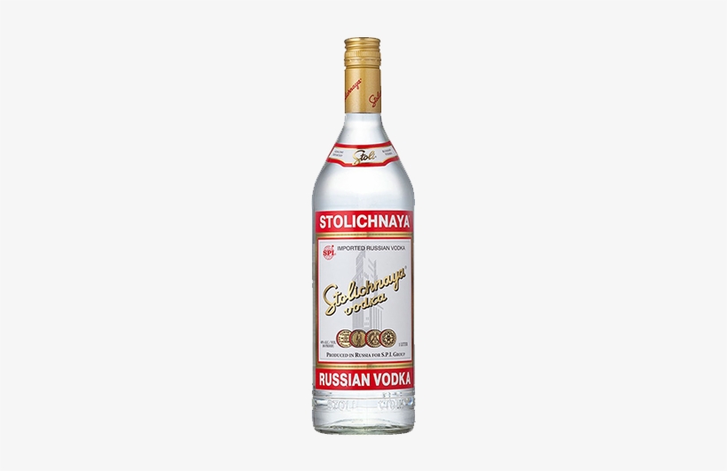Stoli Vodka 1l - Stolichnaya Vodka 1 Litre PNG Image | Transparent PNG ...