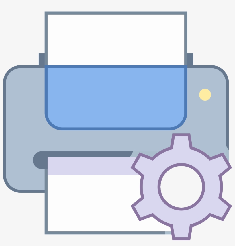Printer Maintenance Icon - Impresora Icono PNG Image | Transparent PNG Free Download on SeekPNG