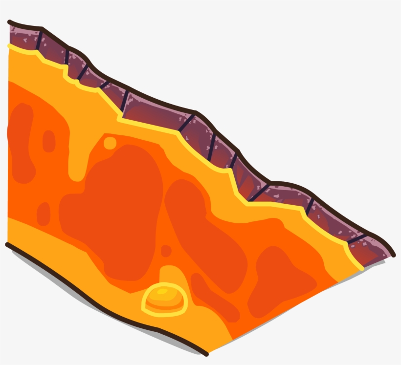 Lava Flow Sprite 002 - Illustration PNG Image | Transparent PNG Free ...