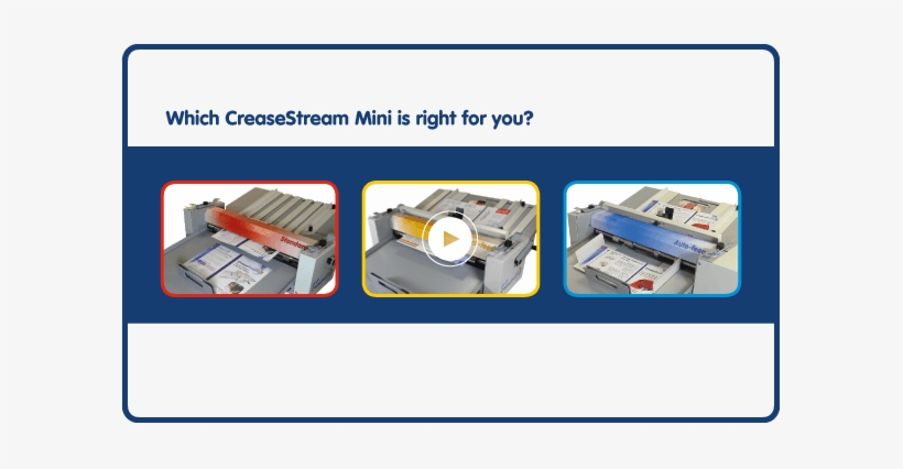 All Three Creasestream Creasing And Perforating Machines - Machine PNG ...