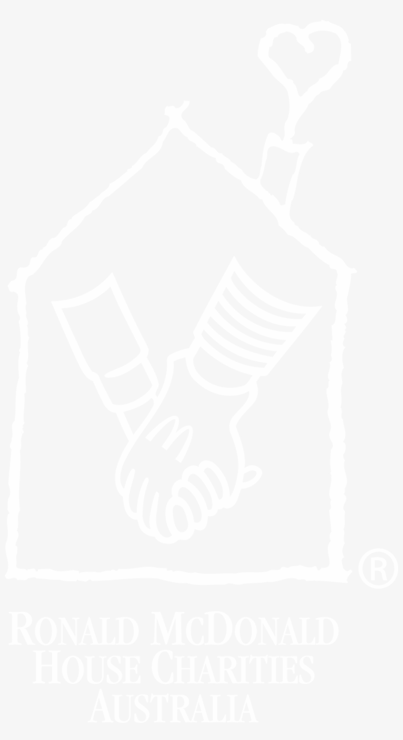 Download Logo - Ronald Mcdonald House Logo White | Transparent PNG ...
