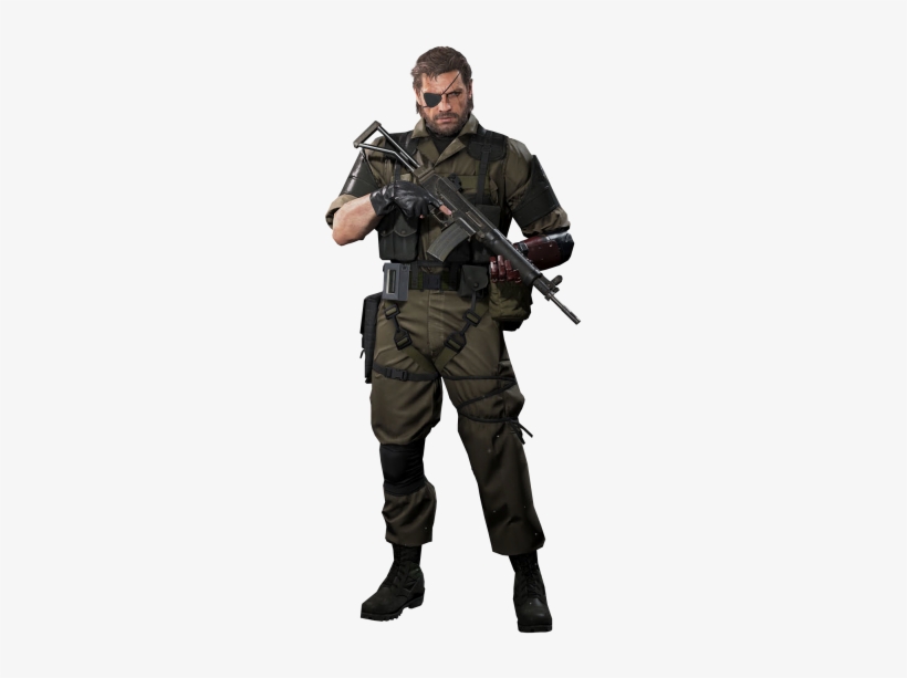 Solid Snake Png - Metal Gear Solid V The Phantom Pain Render PNG Image ...