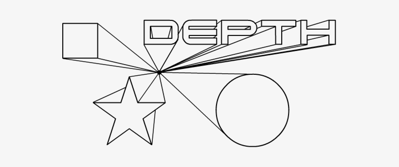 One Point Perspective Drawing PNG Image | Transparent PNG Free Download ...