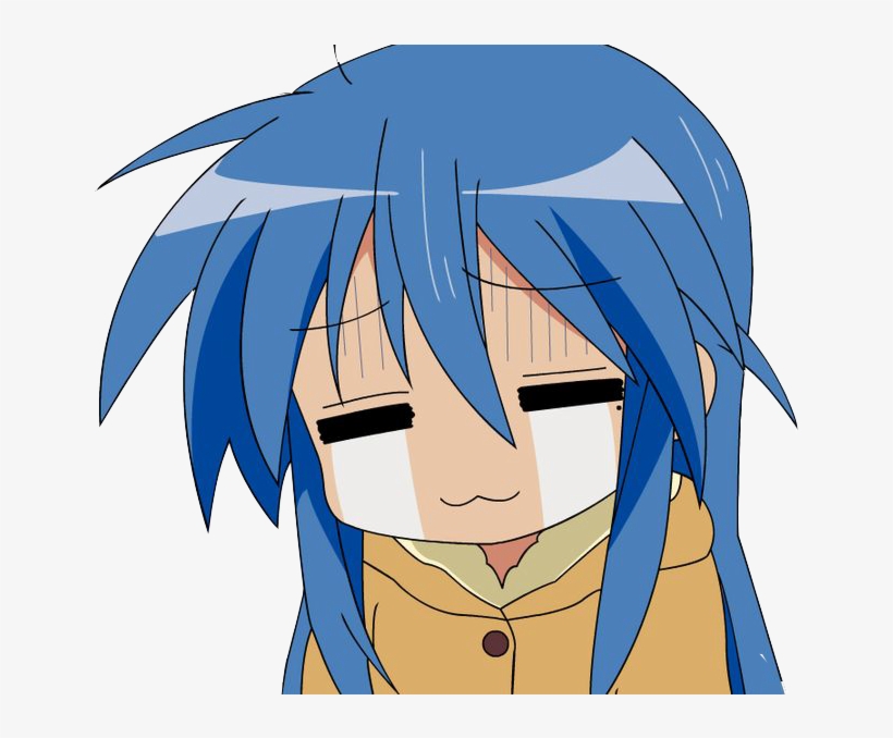 Sticker Konata Izumi Lucky Star Manga Anime Kikoojap - Lucky Star ...