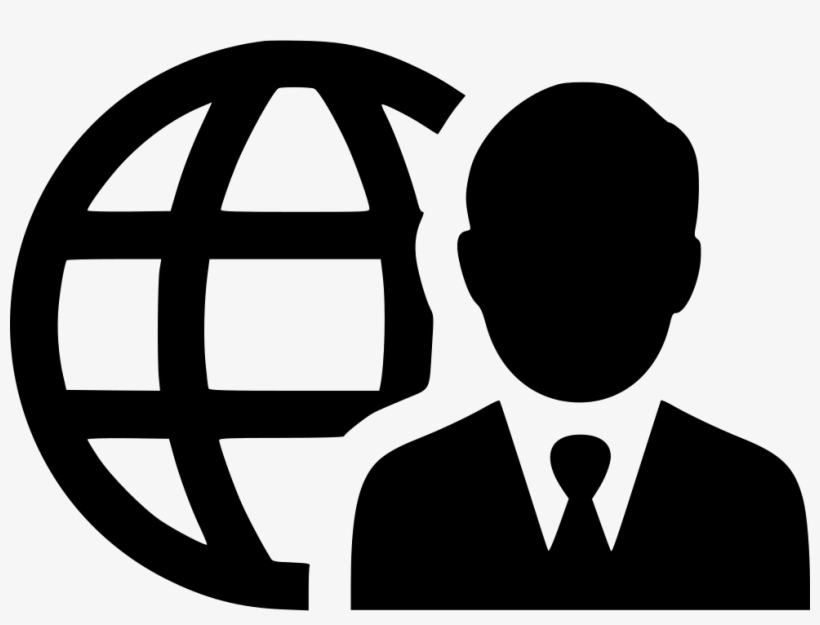 Download Man User Earth Internet Web Globe Comments - Globe Man Icon ...