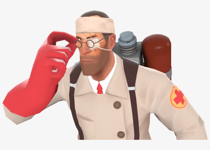 Download As - Tf2 Medic Unknown Mann | Transparent PNG Download | SeekPNG