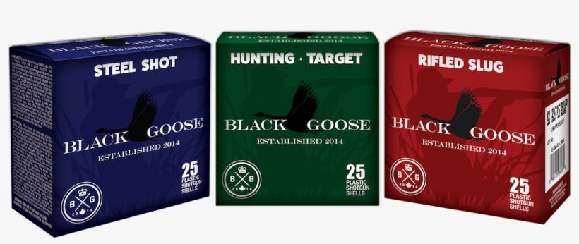 12ga Hunting - Black Goose Shotgun Shells PNG Image | Transparent PNG ...