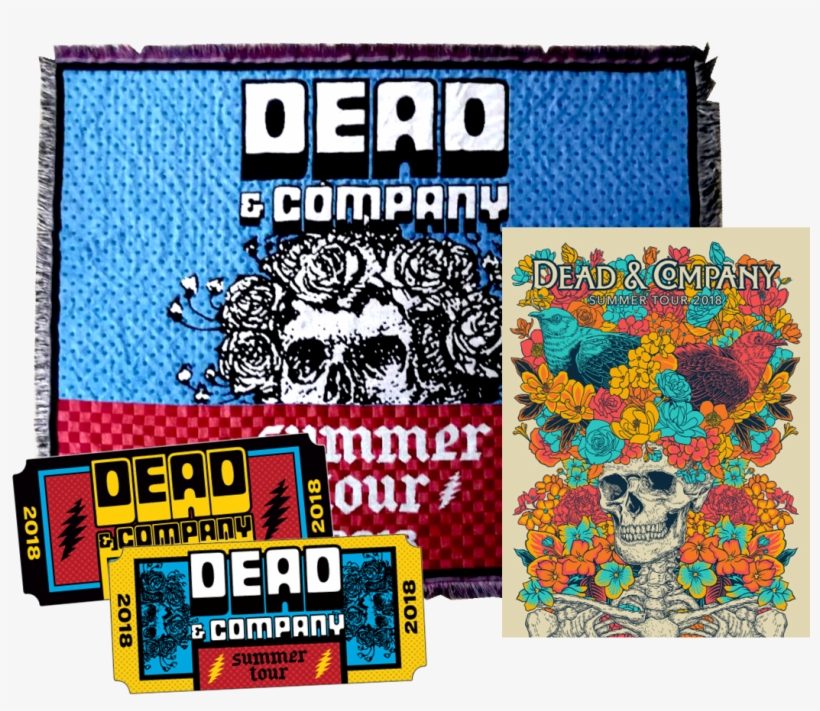 Dead & Co 2018 Vip Poster - Dead And Company Summer 2018 PNG Image ...
