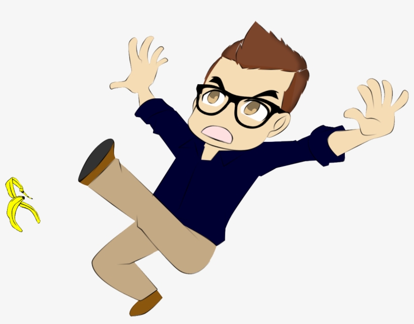 Crs Man Slip - Cartoon Man Slipping Png PNG Image | Transparent PNG ...