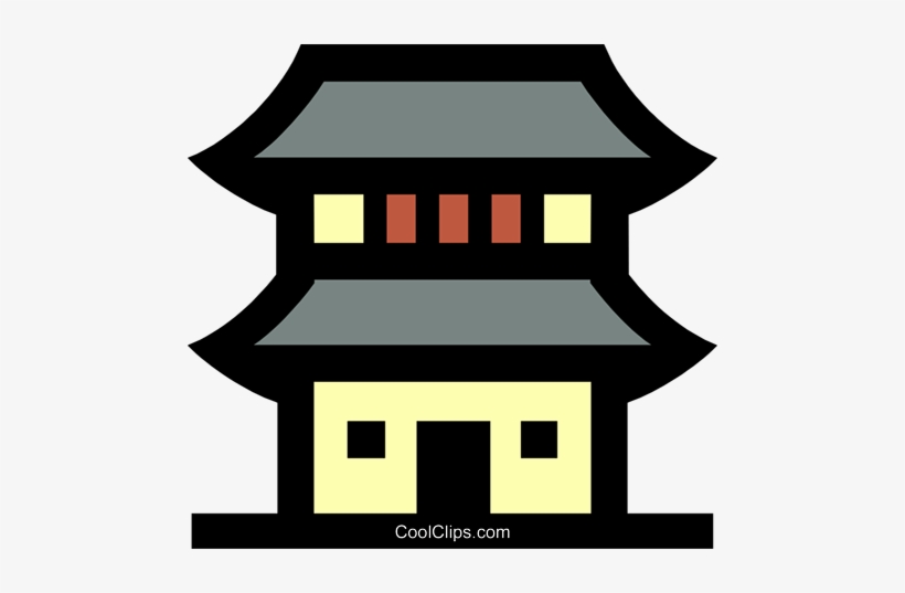 Download Japanese Building Royalty Free Vector Clip Art Illustration ...