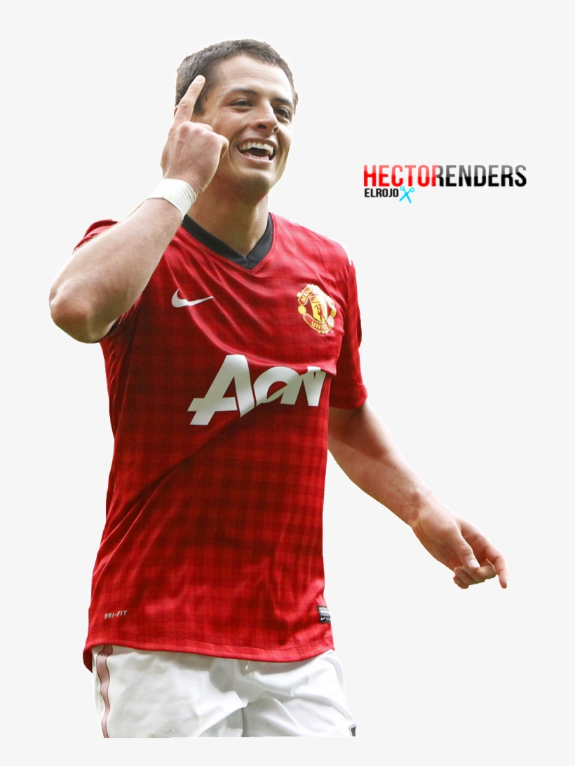 Photo Chicharito - Manchester United Jersey 2011 PNG Image ...