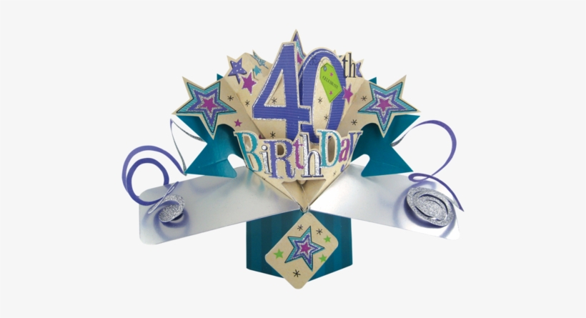 Download Nature - 40th Birthday Pop Up Card | Transparent PNG Download ...