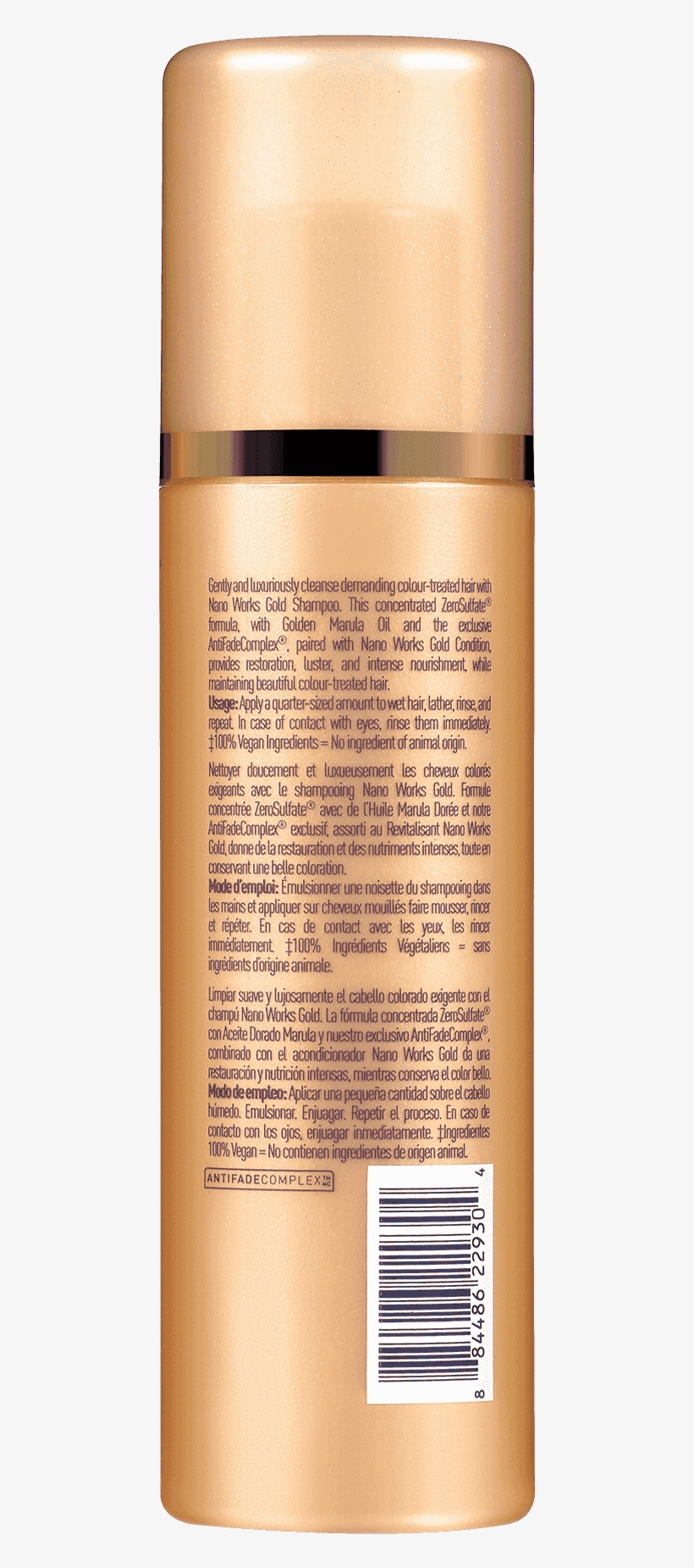 Nano Works Gold Shampoo - Character PNG Image | Transparent PNG Free ...