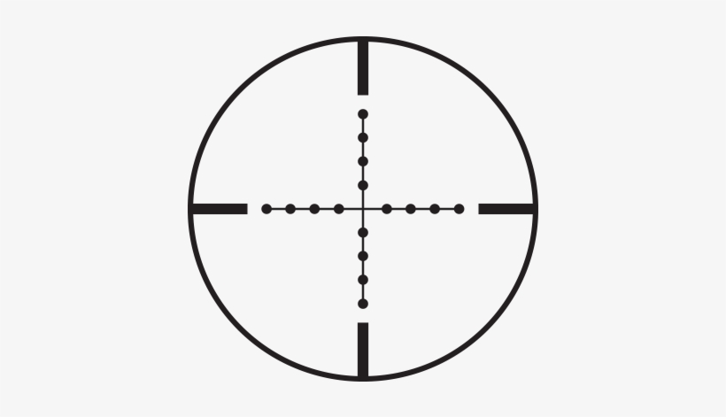 Reticle, Mil-dot - Mil Dot Png PNG Image | Transparent PNG Free ...