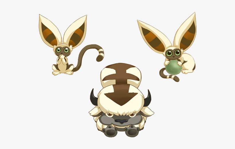 Download Appa And Momo By Mischibious-d3gt5pi - Avatar La Leyenda De ...