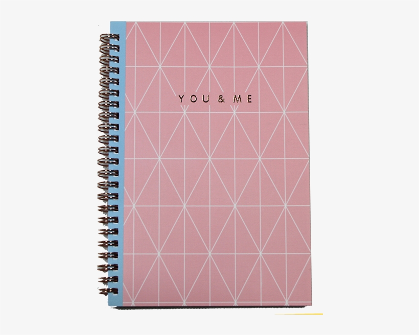 Pink Notebook A5 Spiral Bound - Transparent Cute Notebook Png PNG Image ...